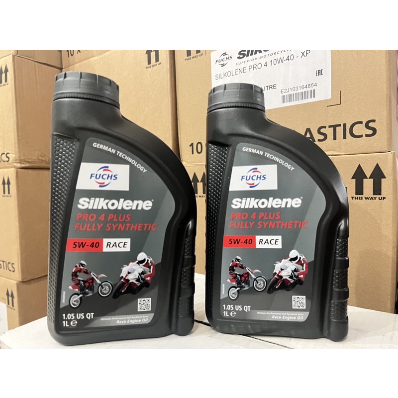 FUCHS SILKOLENE 5W40 RACE (Nhớt Màu Vàng) | Shopee Việt Nam