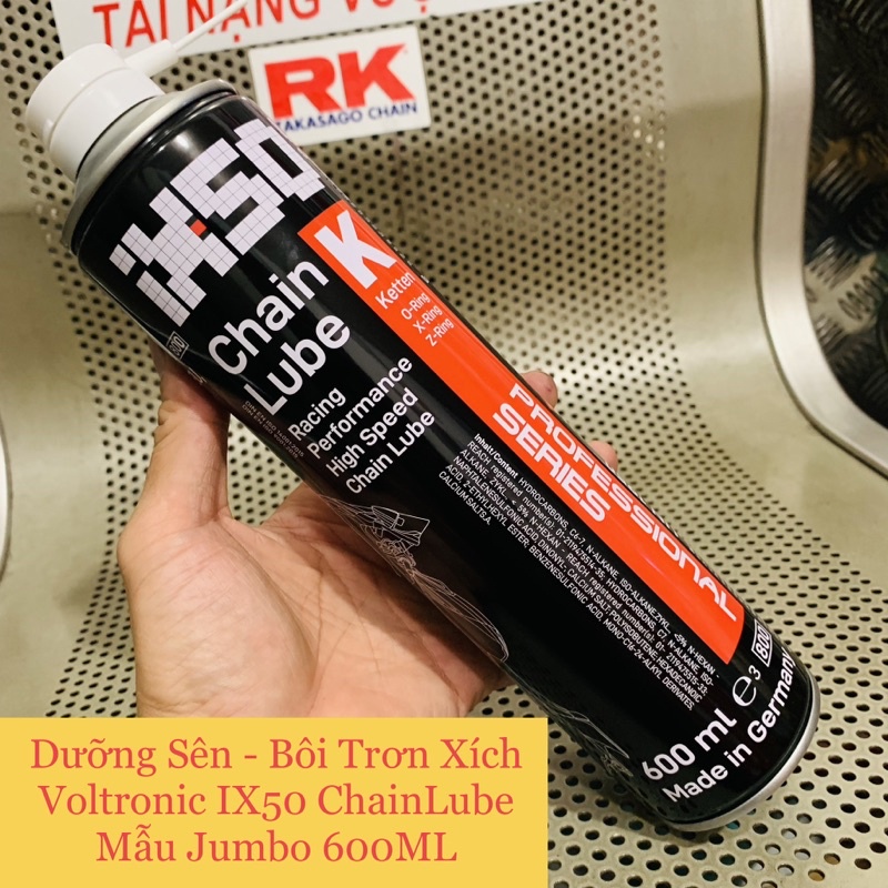 Dưỡng Sên - Bôi Trơn Xích Voltronic M50 - IX50 Adhesive Lube - Chain ...