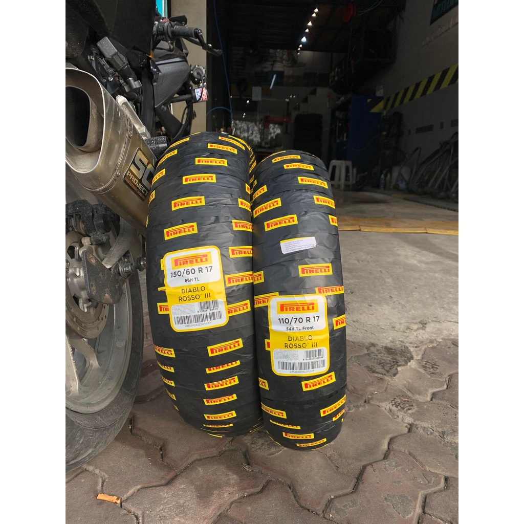 Lốp Pirelli Diablo Rosso 3 110-150 | Shopee Việt Nam