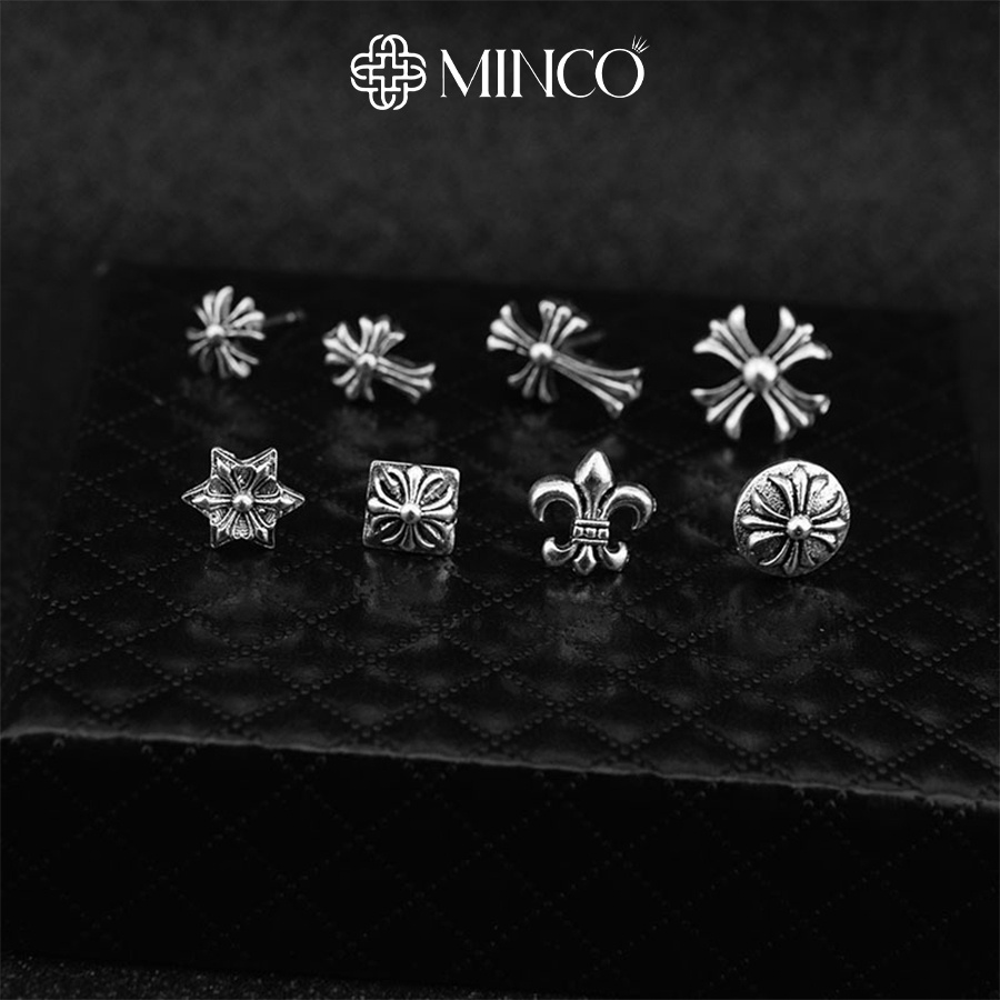 Khuyên Tai Chrome Hearts Minco Accessories Dành Cho Nam Nữ Phong Cách ...