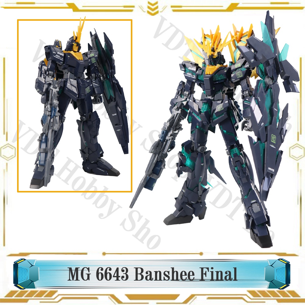 Mô hình gunpla MG 6643 Banshee Final Battle | Shopee Việt Nam