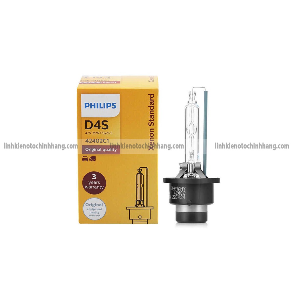 [Chính Hãng] Đèn Xenon Oto D4S Standard Philips Tiêu Chuẩn | Shopee ...