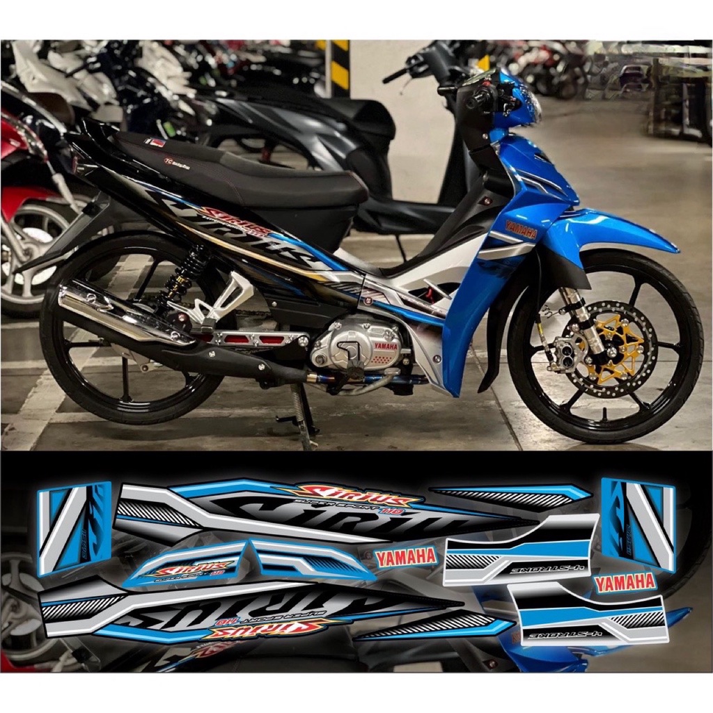 Tem sirius xanh đen, phối đủ màu. | Shopee Việt Nam