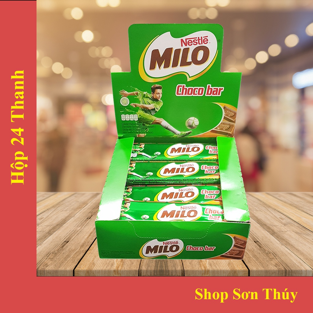 socola Thanh Milo Choco bar - Hộp 24 Thanh (Thanh/30gr) | Shopee Việt Nam
