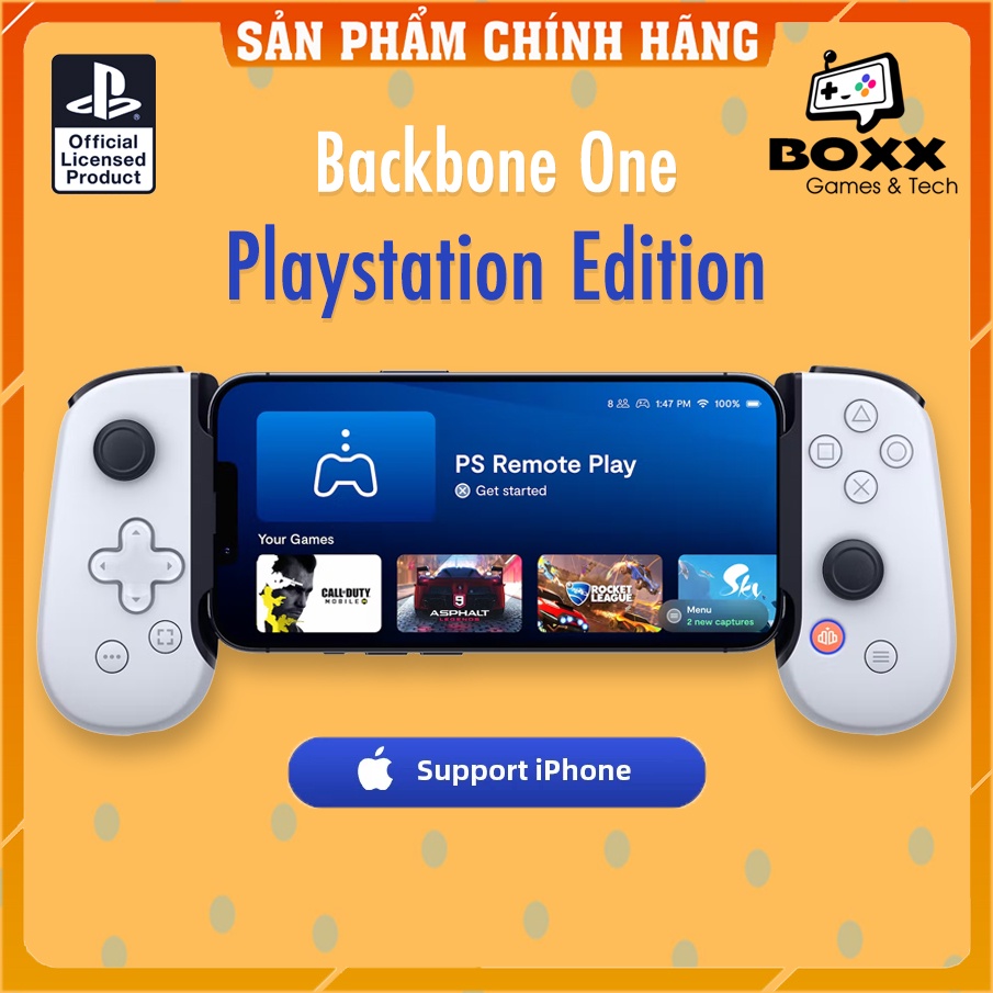 Tay cầm Backbone One cho iPhone PlayStation Edition | Shopee Việt Nam