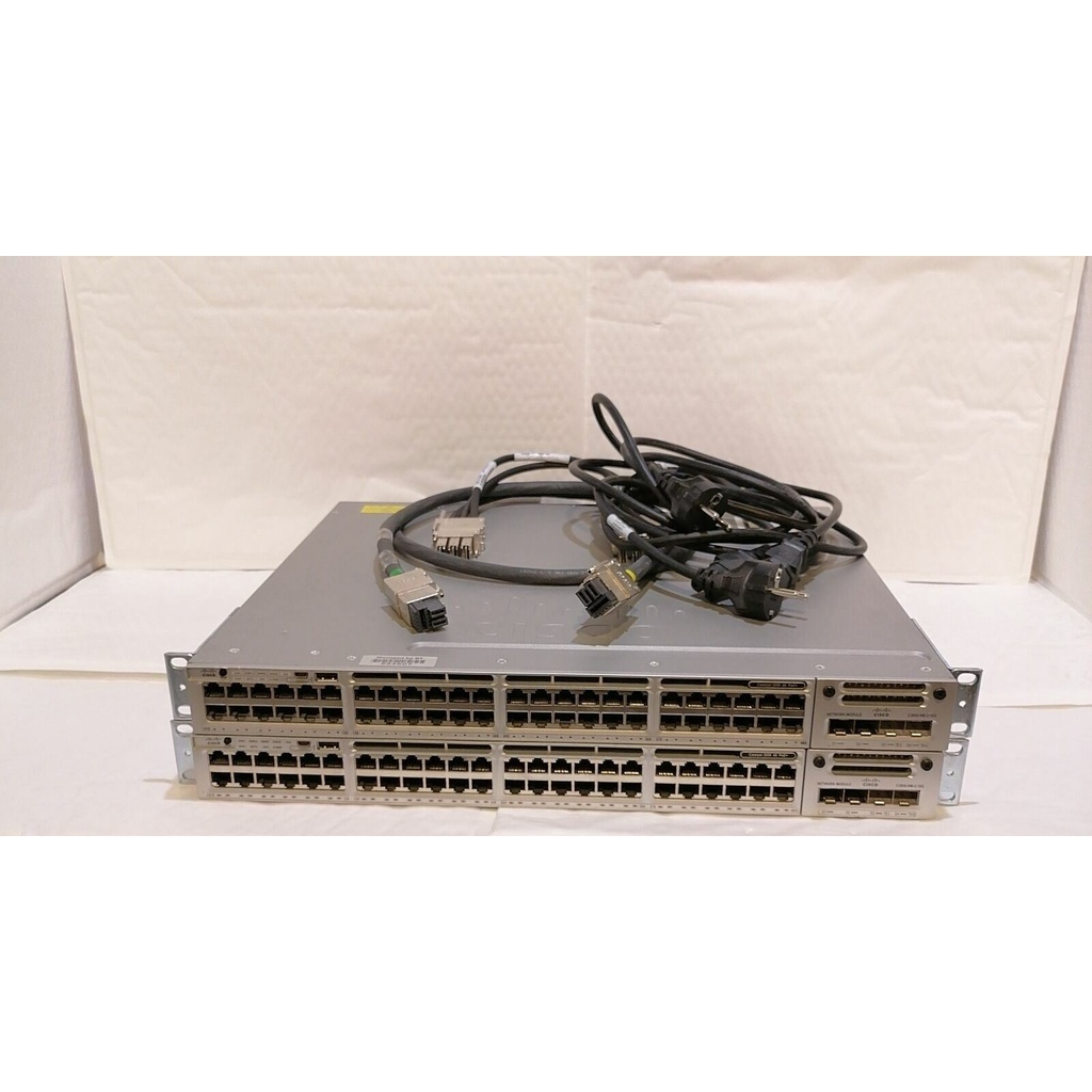 Cisco WS-C3850-48F-L | Bộ Chia Mạng Layer3, 48 cổng RJ45 10/100/1000 ...