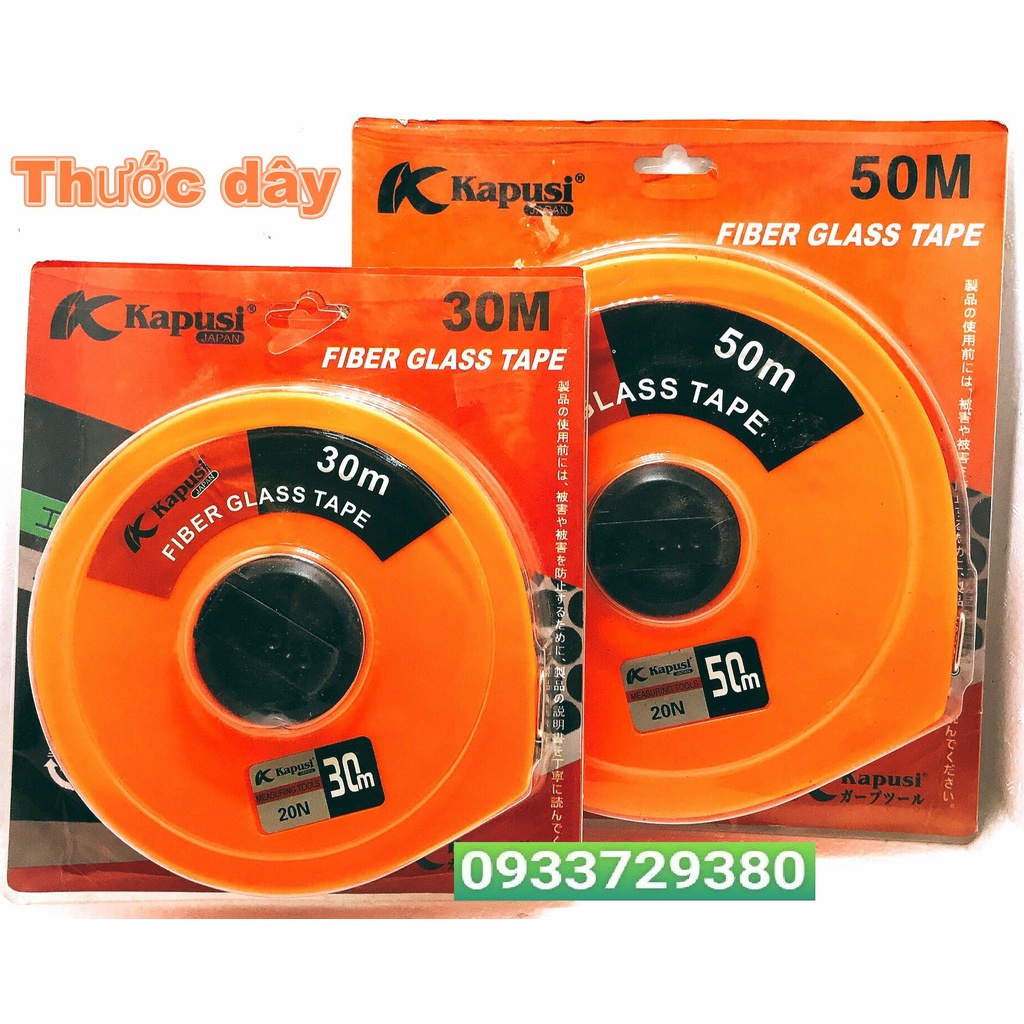 Thước Dây Cuộn Cao Cấp 30-50M Chính Hãng Kapusi | Shopee Việt Nam