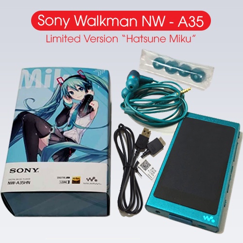Máy nghe nhạc Hires Sony Walkman NW-A35 Phiên bản giới hạn "Hatsune ...