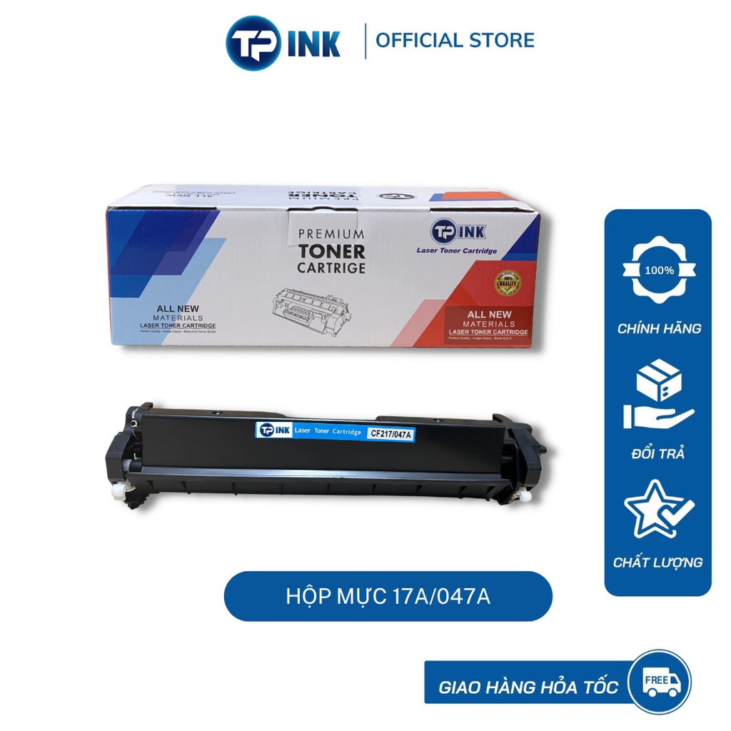 Hộp mực 17A thương hiệu TP-ink, hộp mực máy in dùng cho HP M102A/ M102W ...