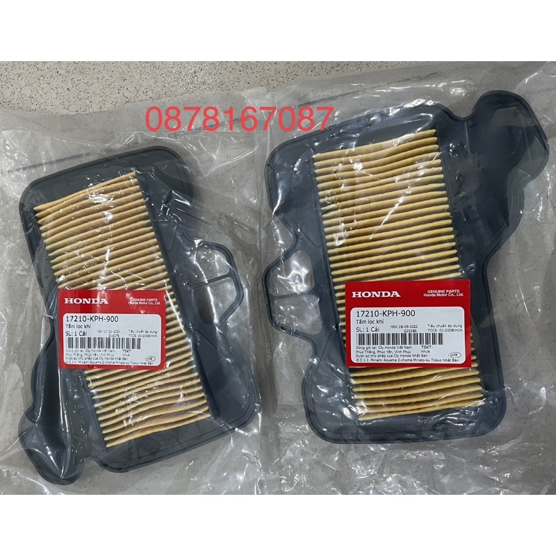 Lọc gió Wave 100cc: S100, RS100, RSX100, Future Neo chính hãng Honda ...