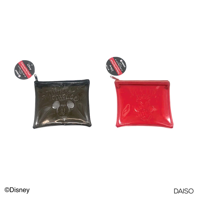 Daiso Túi Mickey And Minnie 12X0.5X14Cm (Cái) Wd Vinyl Pouch-7096 ...