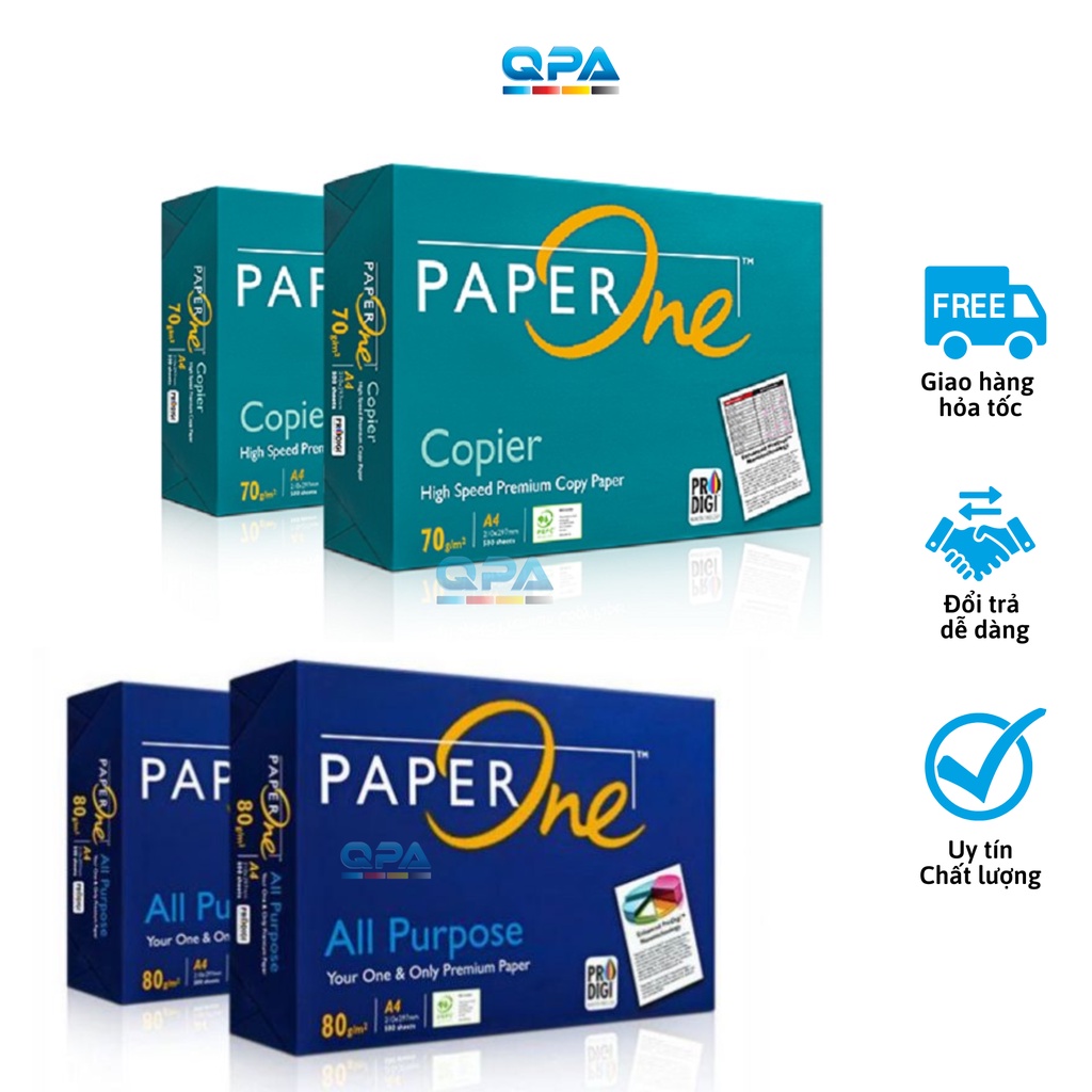 Giấy A4 Paper One 70 gsm - 80 gsm | Shopee Việt Nam