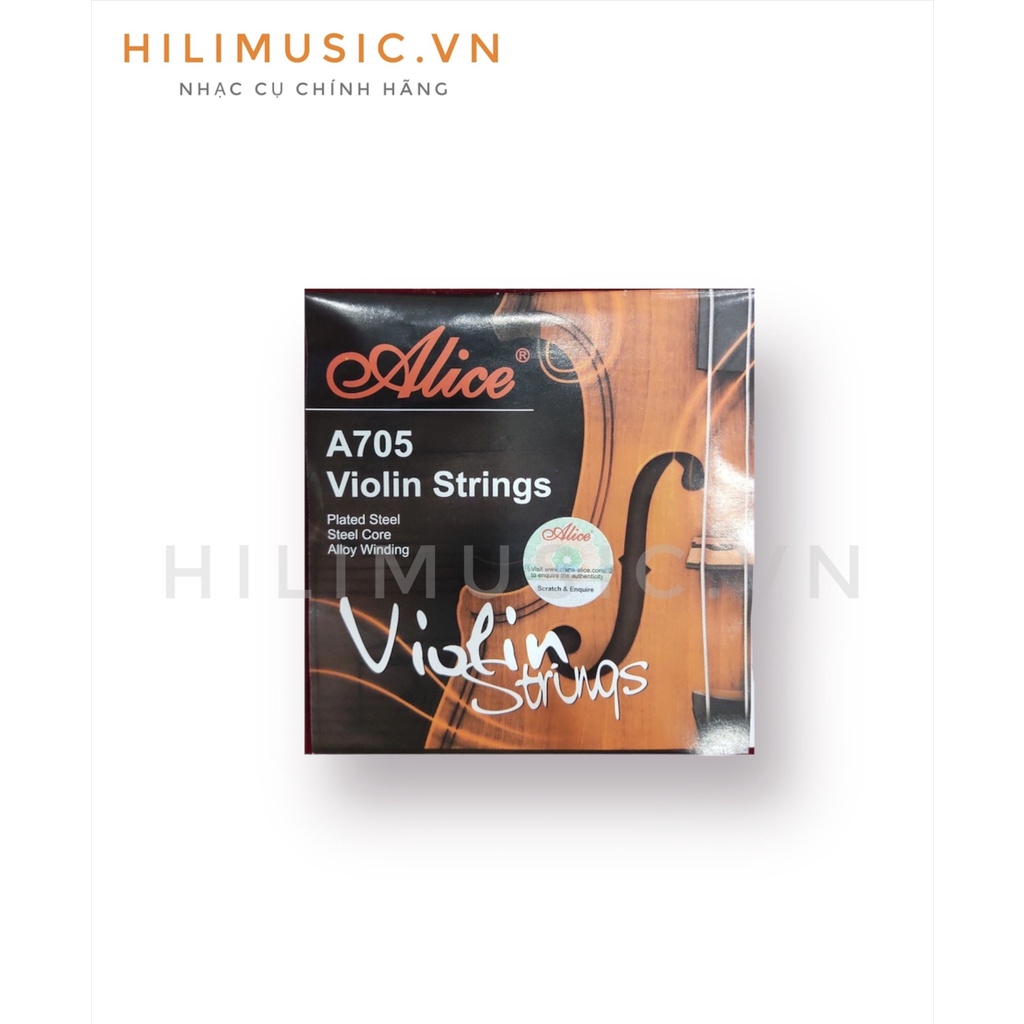 Dây Violin Alice A705 Plated Steel, Steel Core, Alloy Winding | Shopee ...