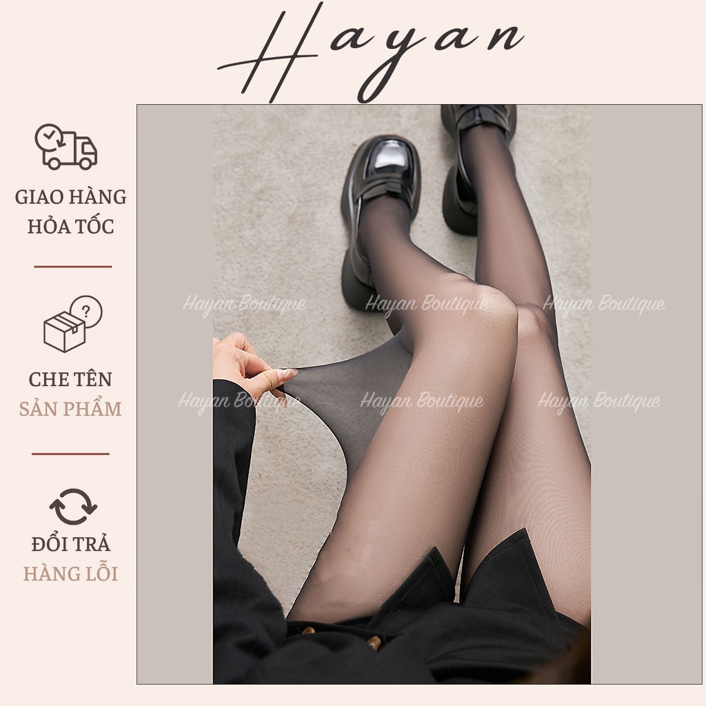 HT019 Quần tất giấy cạp cao siêu mỏng gợi cảm, vớ nữ tàng hình làm thon gọn chân HT019 | Shopee ...