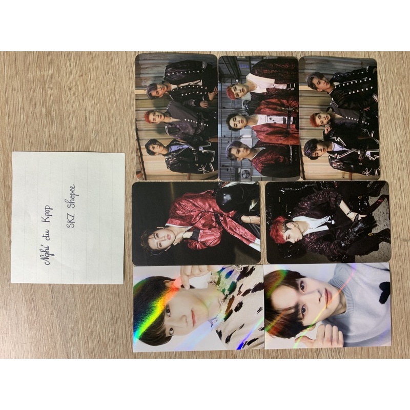 [IN LIFE] Stray Kids Official Photocards Bang Chan, Lee Know, Han ...