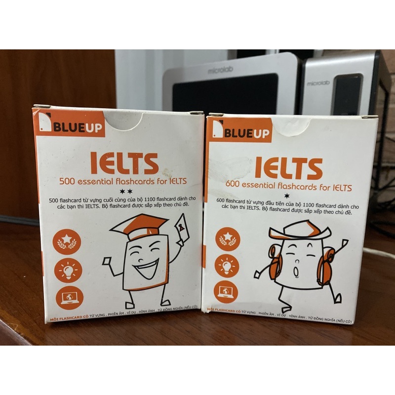Ielts Flashcard - BlueUp 1100 từ vựng theo chủ đề | Shopee Việt Nam