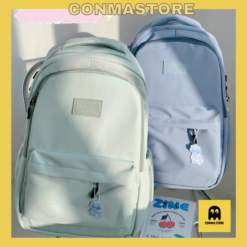 🧸Balo Ulzzang basic đi học AIYAYOU cho cả nam và nữ - Siêu nhiều ngăn 🐮🐮 HÀNG CÓ SẴN🎊️🎊💜 ...