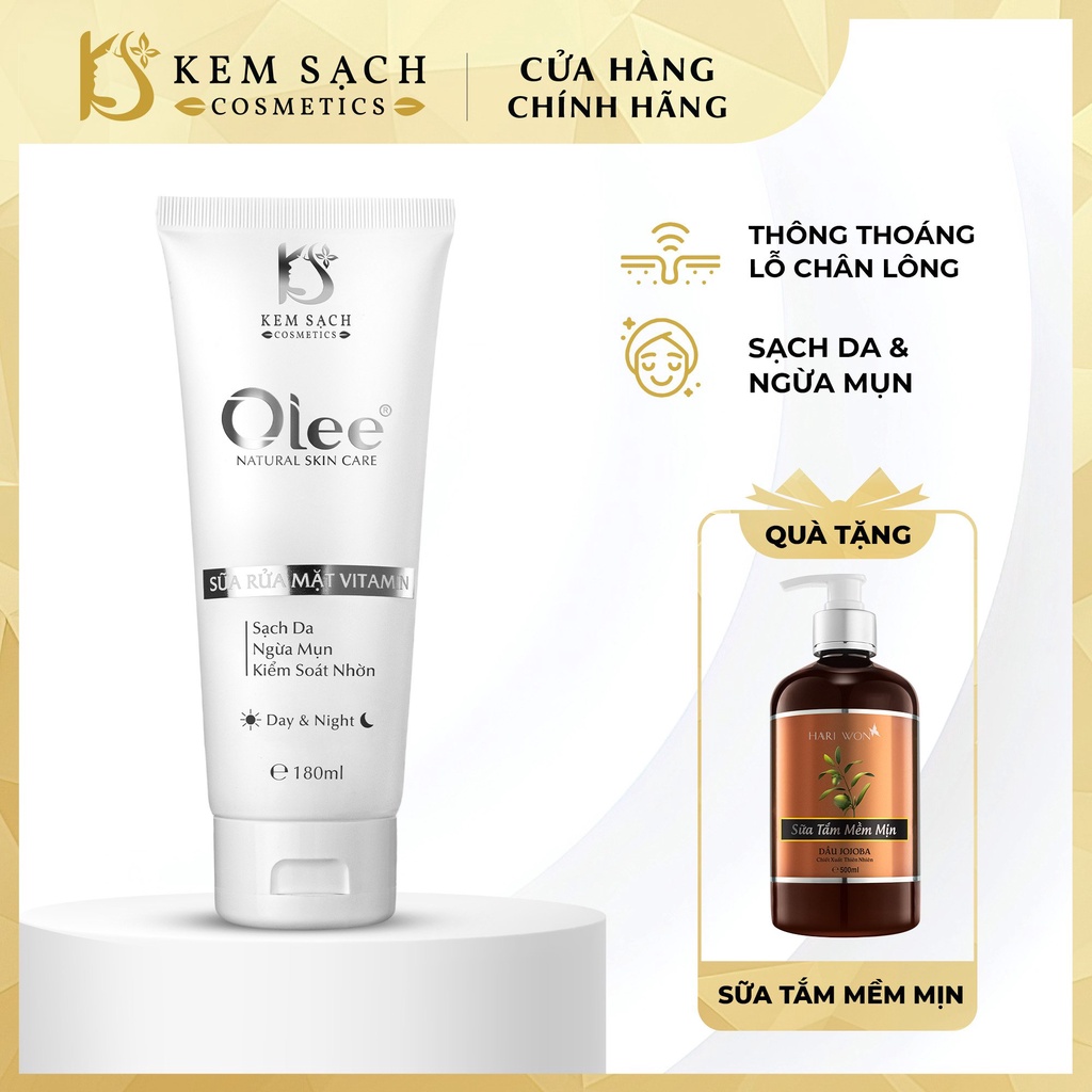 Sữa Rửa Mặt Vitamin Olee | Shopee Việt Nam