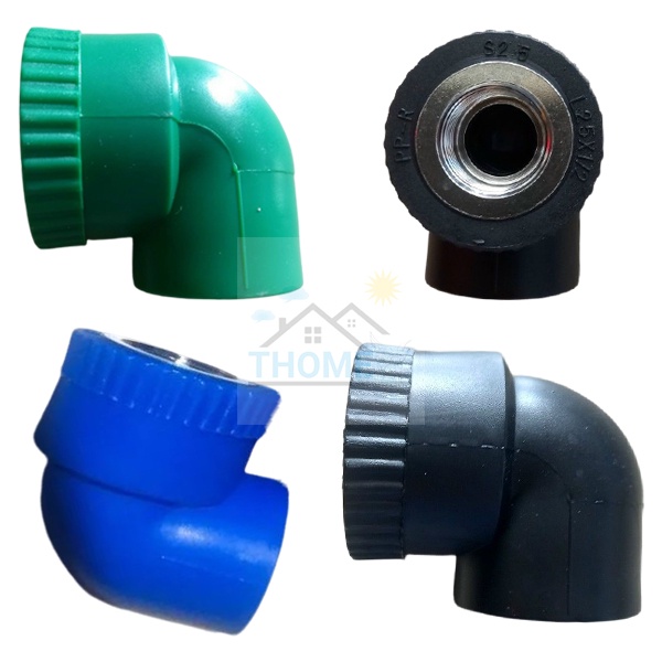 Co cút ren trong ống chịu nhiệt PPR Phi 25 - Ren trong 21, 27 | Shopee ...