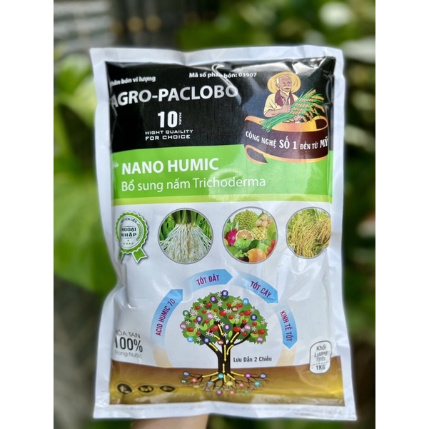 NANO HUMIC BỔ SUNG NẤM TRICHODERMA ACID HUMIC 70 TỐT ĐẤT TỐT CÂY KINH ...