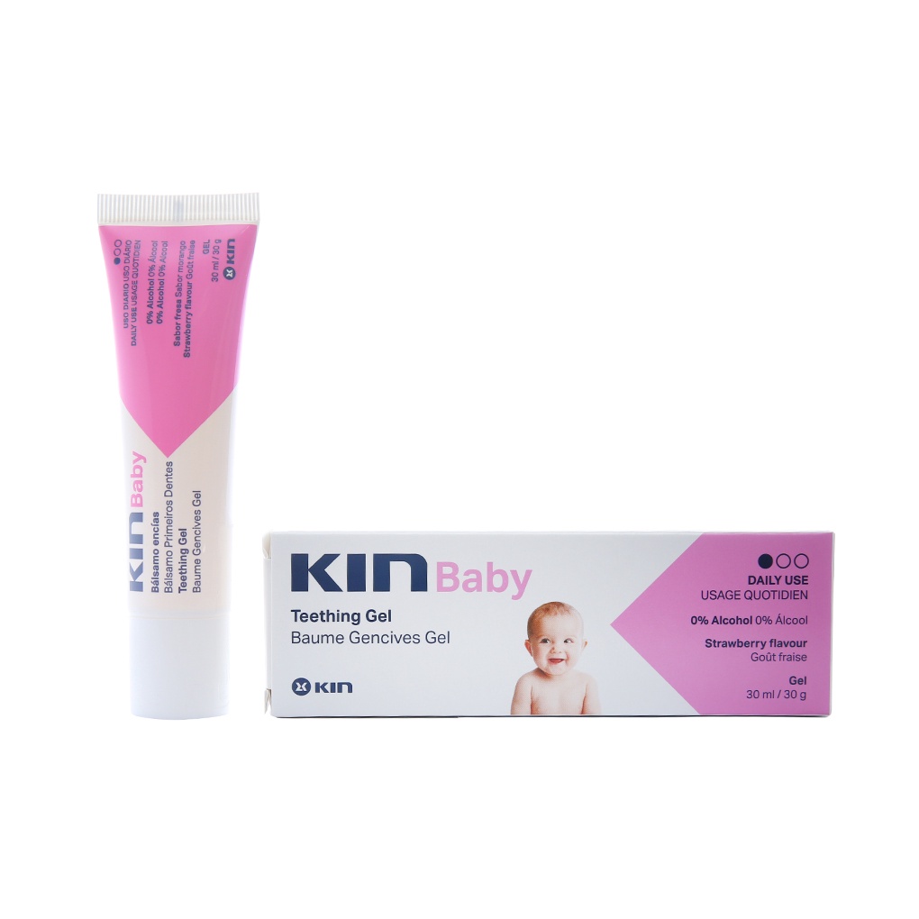 Gel Kin Baby Teething giảm đau khi mọc răng, ngừa loét miệng cho bé ...