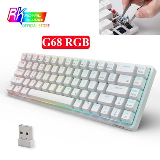 RK G68 RGB HOTSWAP - Bàn phím cơ không dây Royal Kludge RK G68 ...