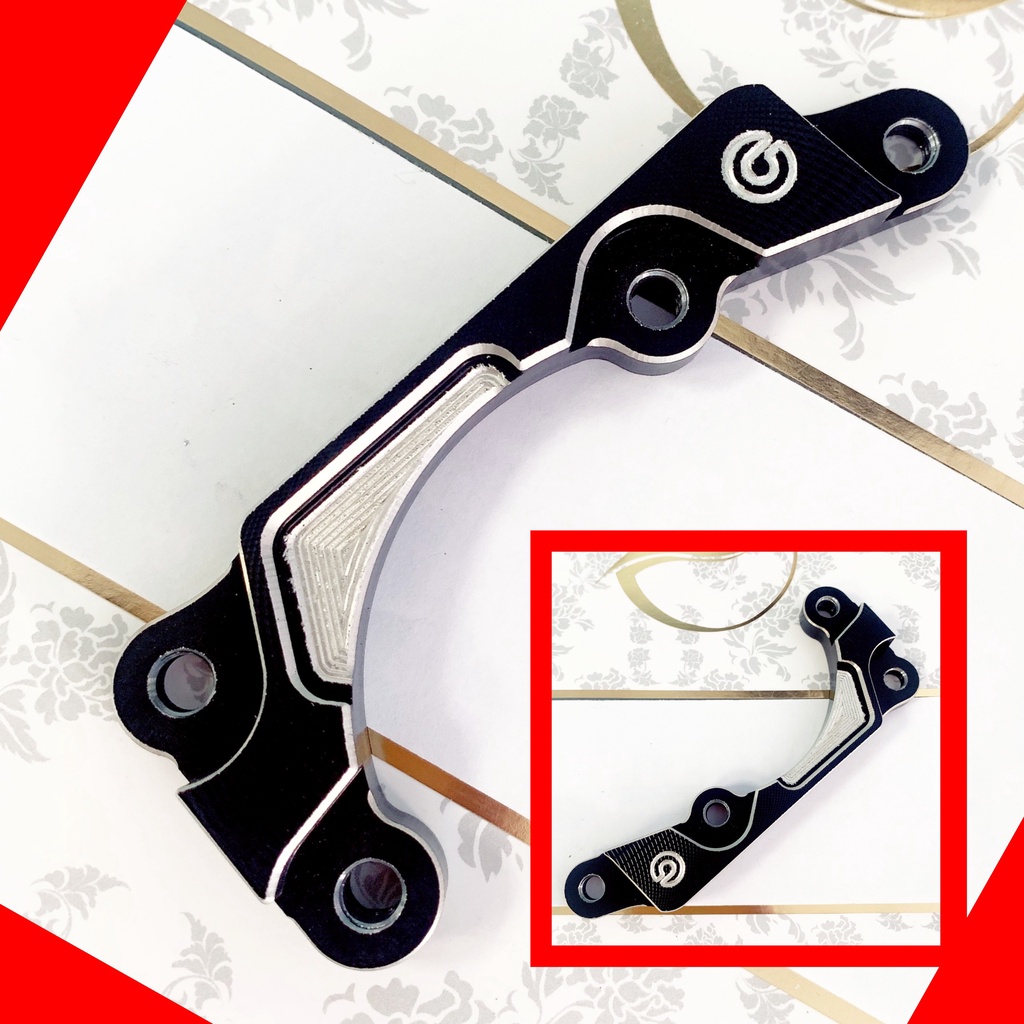 pas cnc trước gắn xe SH mode_Sài heo 2pis đối xứng, đĩa 220mm | Shopee ...