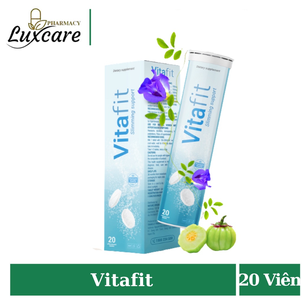 Vitafit - Hỗ trợ tăng cường chuyển hóa chất béo, giảm cân (Hộp 20 viên ...