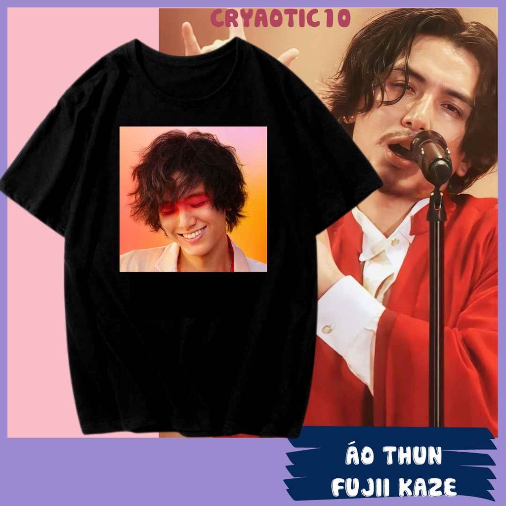 Áo thun Fujii Kaze thun cotton tay lửng Jpop Matsuri Japanese Singer ...