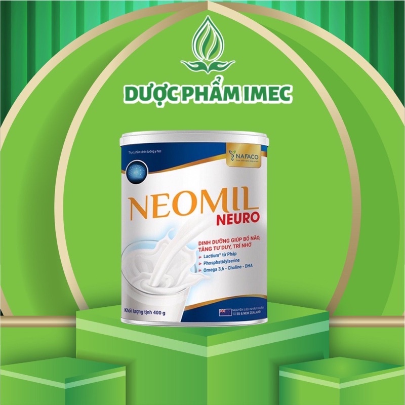 Sữa bột Neomil Neuro 900g - Dinh dưỡng giúp bổ não, tăng tư duy và trí ...