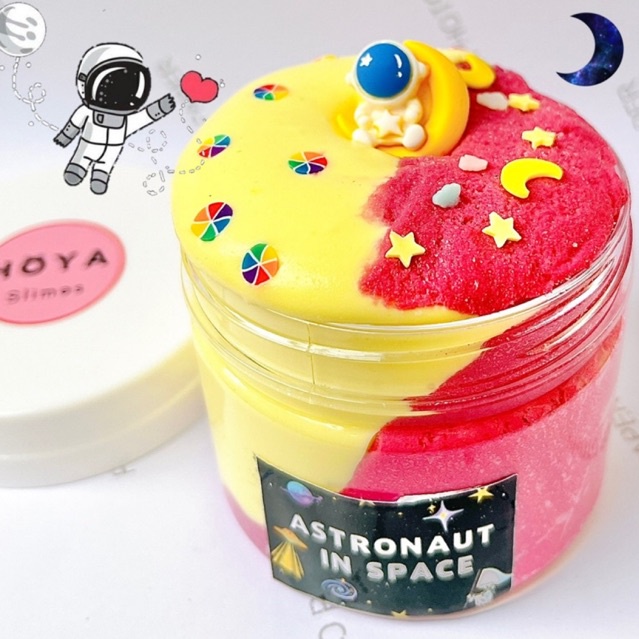 [Cloud Dough Slime] Astronaut In Space/ Slime Phi Hành Gia Vũ Trụ ...