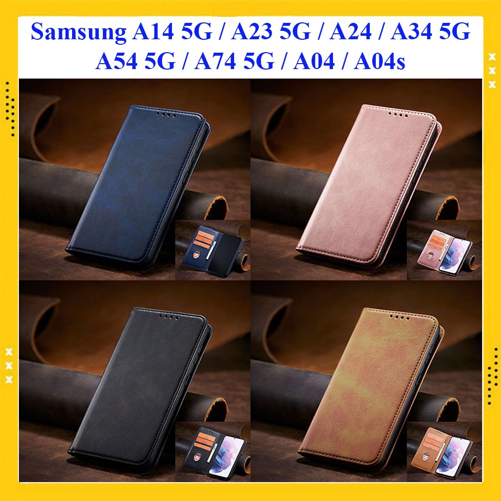 Bao da Samsung A14 5G A15 A25 5G A23 5G A24 A34 5G A54 5G M14 5G A04 A04s A05 A05s M34 M54 dạng ...