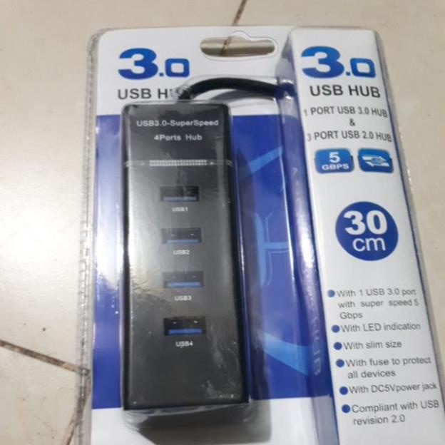 Hub chia cổng USB có công tắc chính hãng, Loại 4 cổng cắm USB / Hub chia 4 Cổng USB 3.0, hàng ...