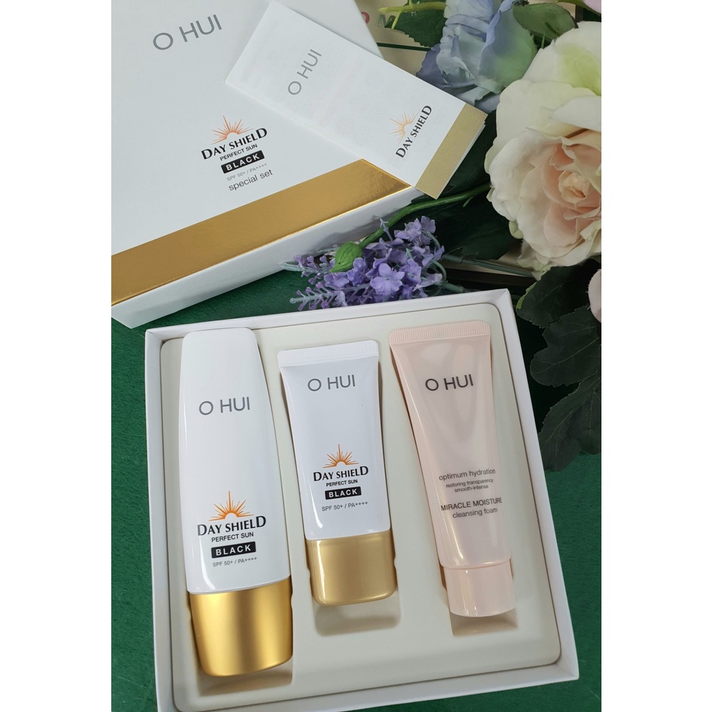 Kem chống nắng Ohui (Ohui Day Shield Perfect Sun special set) 3 sp_KCN ...
