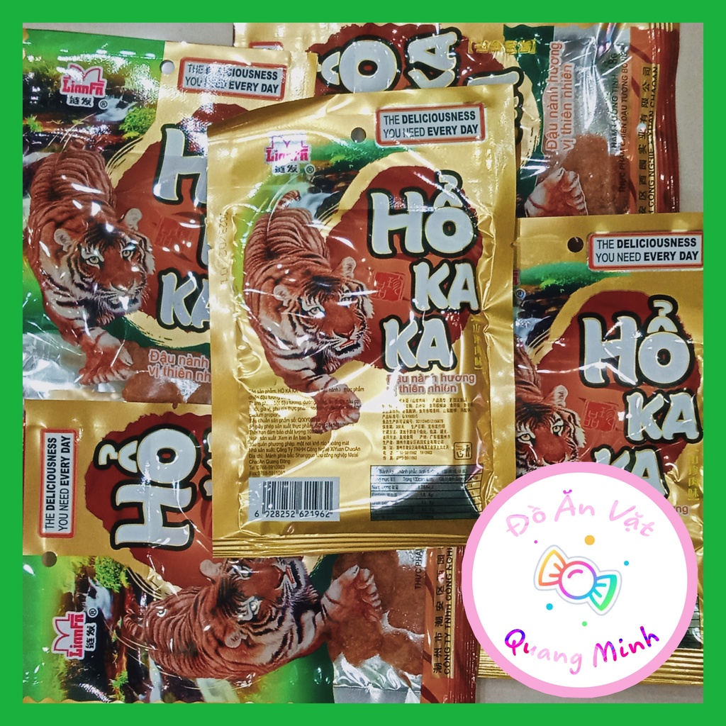 5 gói Snack thịt Hổ KaKa, đồ ăn vặt tuổi thơ,đồ ăn vặt cổng trường ...