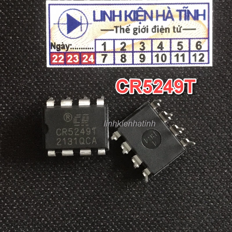 3 con Ic nguồn CR5249T CR5249 DIP-8 mới | Shopee Việt Nam
