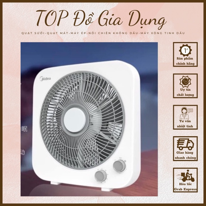 Quạt Hộp MIDEA KYT30-15MA , KYT30-21MA Chính Hãng-Bảo Hành 12 Tháng | Shopee Việt Nam