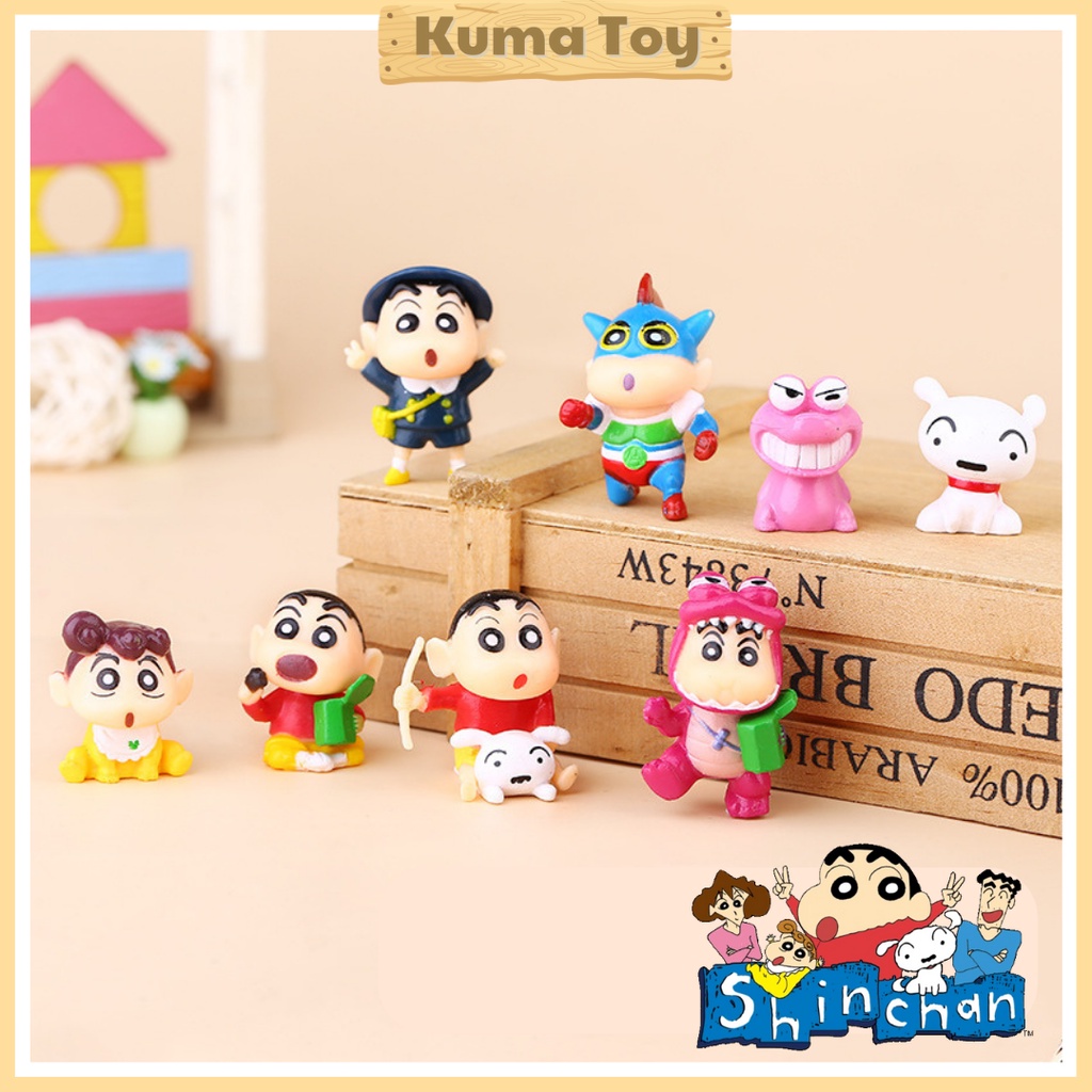 Mô hình Shin Chan cậu bé bút chì mini siêu dễ thương - figure chibi ...