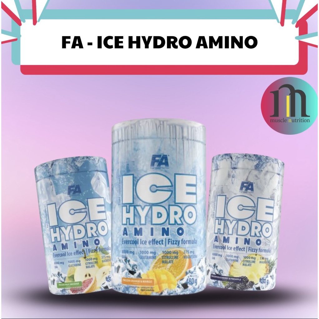 FA ICE HYDRO AMINO - The mát uống trong lúc tập cảm giác sảng khoái - Phục hồi nhanh phát triển ...