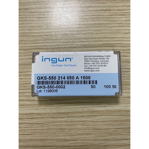 chân pin ICT/FCT INGUN GSK 550 214 050 A 1500 | Shopee Việt Nam
