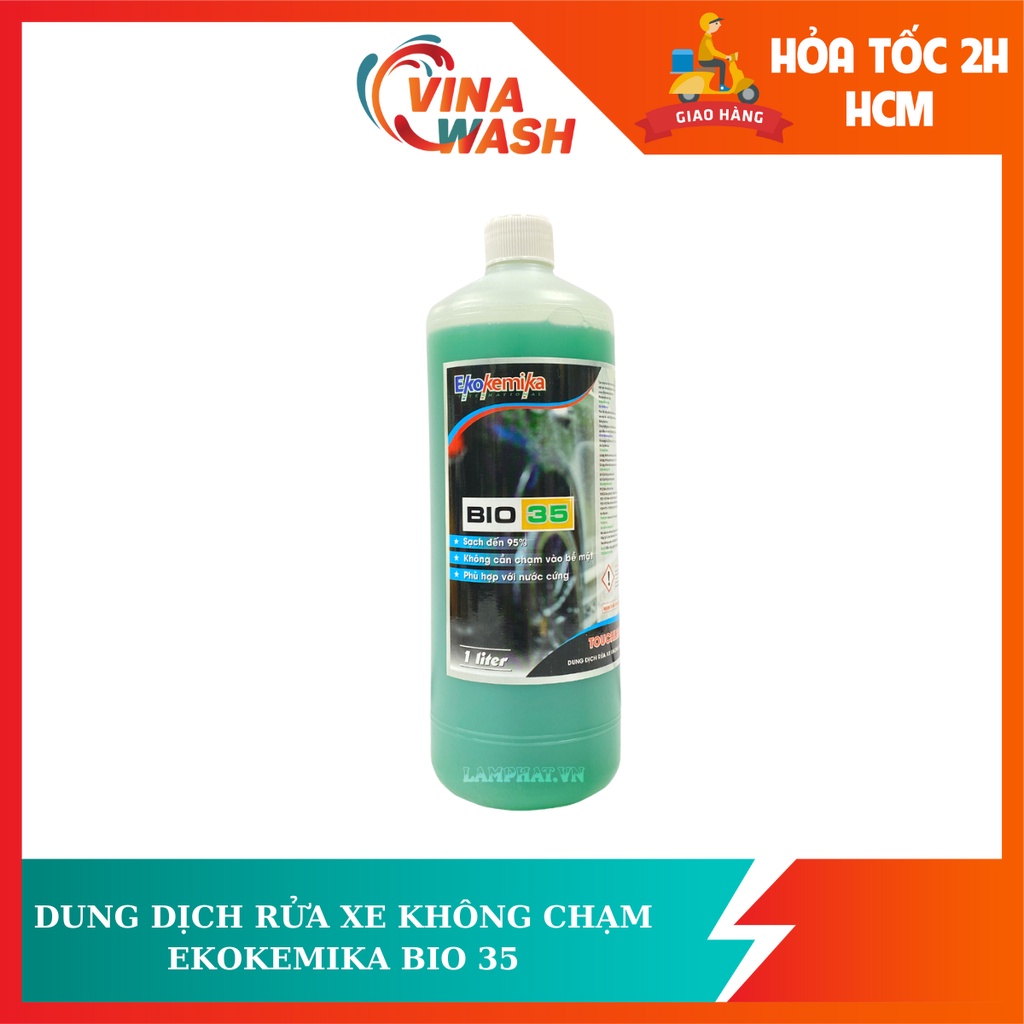 Dung dịch rửa xe không chạm Ekokemika Bio 35 (Chai 1L) | Shopee Việt Nam
