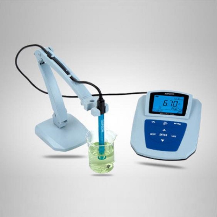 Máy đo độ pH MP511 axit trong phòng thí nghiệm để bàn cao Sanxin màn hình nước thải công nghiệp ...