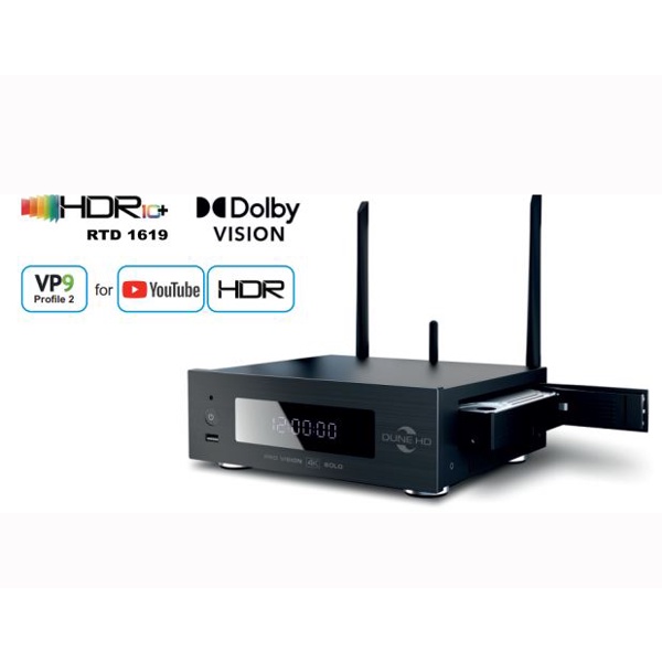 Dune HD Pro Vision 4K Solo - Chip Realtek - Kodi Online - HDD 3.5 Inch ...