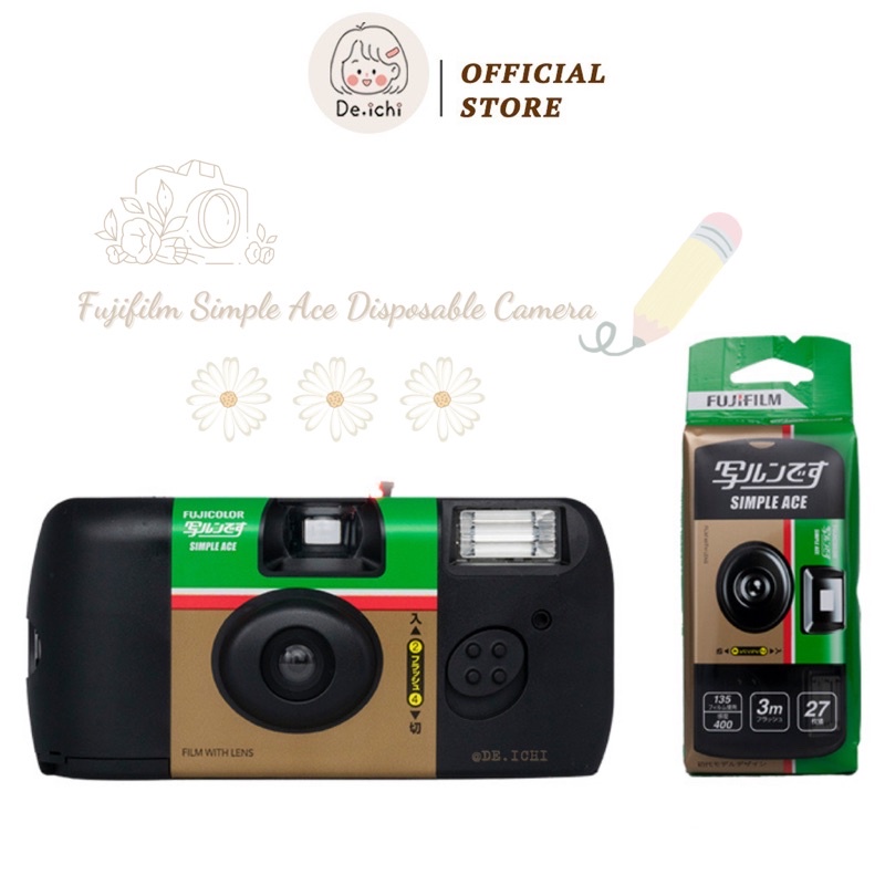 Máy Ảnh Fujifilm Simple Ace Disposable Camera | Shopee Việt Nam