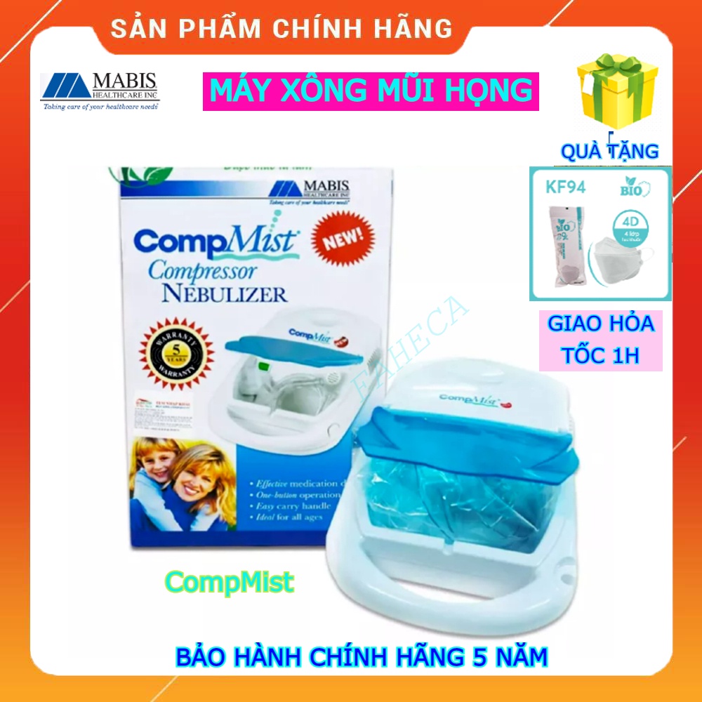 ( HỎATỐC1H) Máy xông mũi họng MABIS COMPMIST Compressor Nebulizer NEW ...