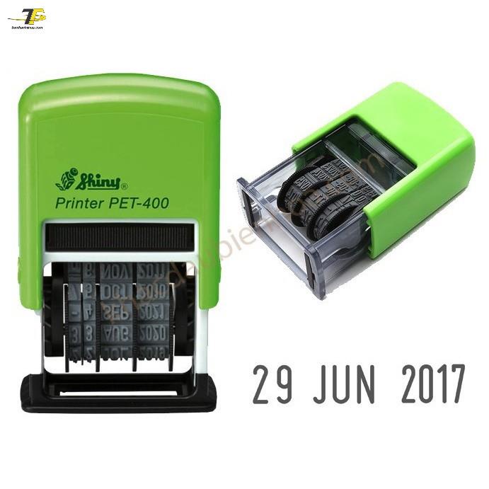 Dấu ngày tháng năm 4mm Shiny S-400 (Pet 400) | Shopee Việt Nam