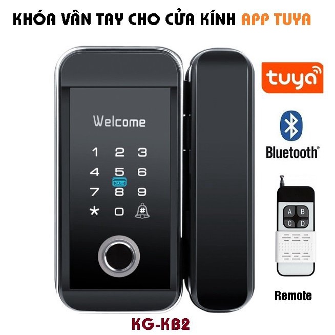 Khóa cửa vân tay King Guard KG-KB2 App Tuya | Shopee Việt Nam