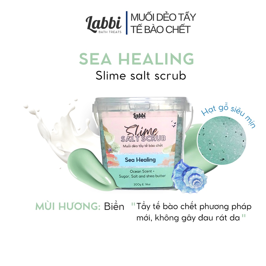 TỔNG HỢP [Labbi] Slime salt scrub / Muối dẻo tẩy tế bào chết / Body ...