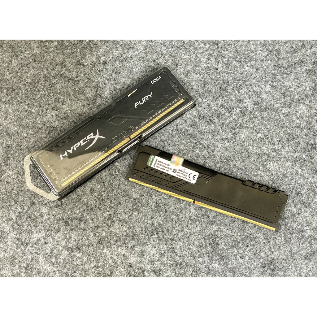 Ram DDR3 8GB 1600 2666 3200 KINGSTON Hynix tản Fury Hyperx Đen - New bảo hành 36 tháng - 8G D4 ...