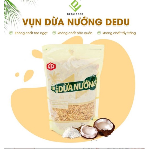 Vụn Dừa Nướng Dedu / 1kg | Shopee Việt Nam